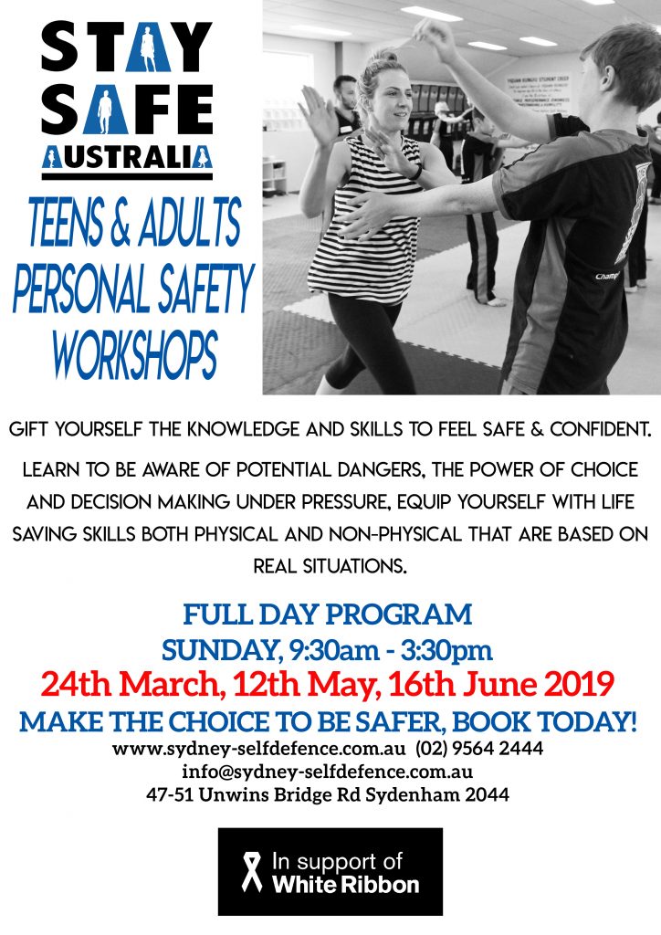 Stay Safe Adults & Kids 2019-01 - Sydney Self Defence Centre